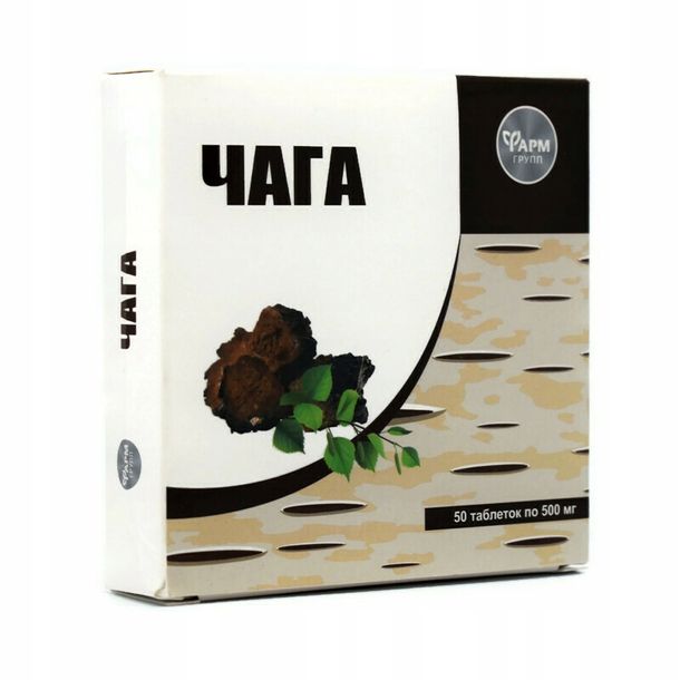 CZAGA CHAGA SYBERYJSKA HUBA BRZOZOWA 50 tab. 500mg - ERLI.pl