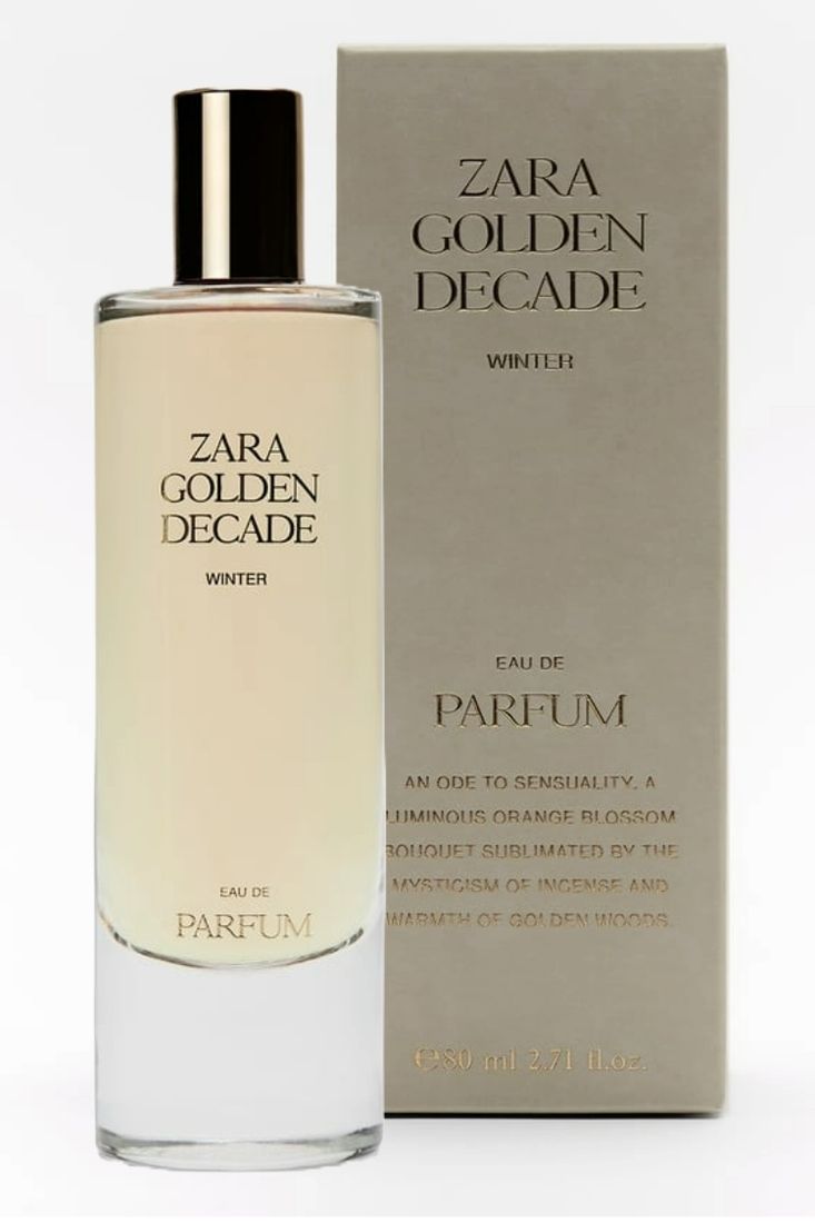 Perfumy Zara GOLDEN DECADE WINTER 80 ML Damskie - ERLI.pl