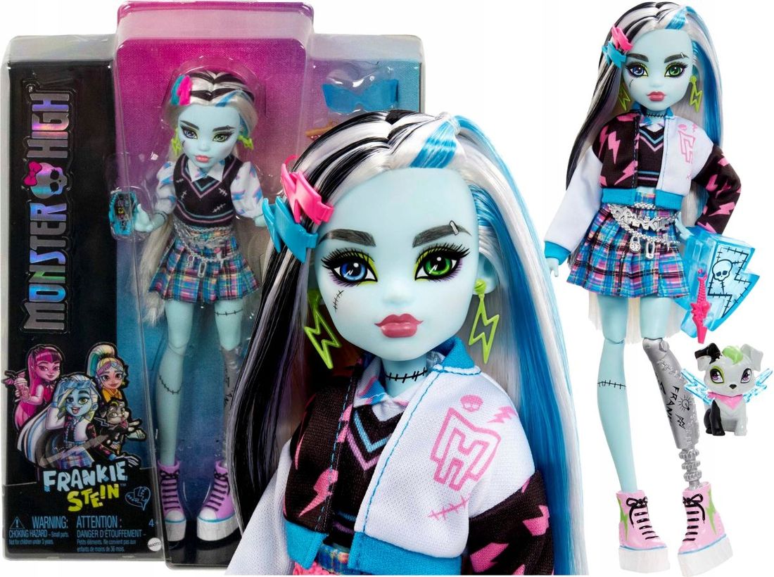 MONSTER HIGH FRANKIE STEIN HHK53 - ERLI.pl