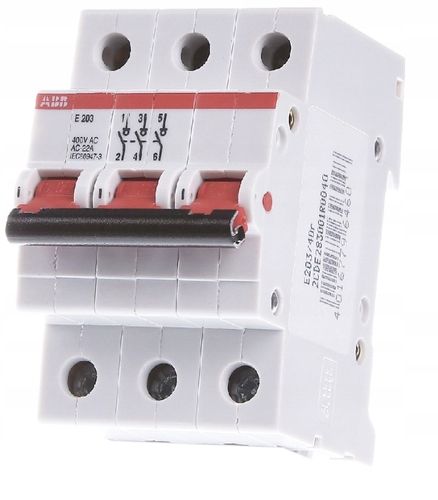 ROZŁĄCZNIK IZOLACYJNY MODUŁOWY 3P 100A ABB - ERLI.pl