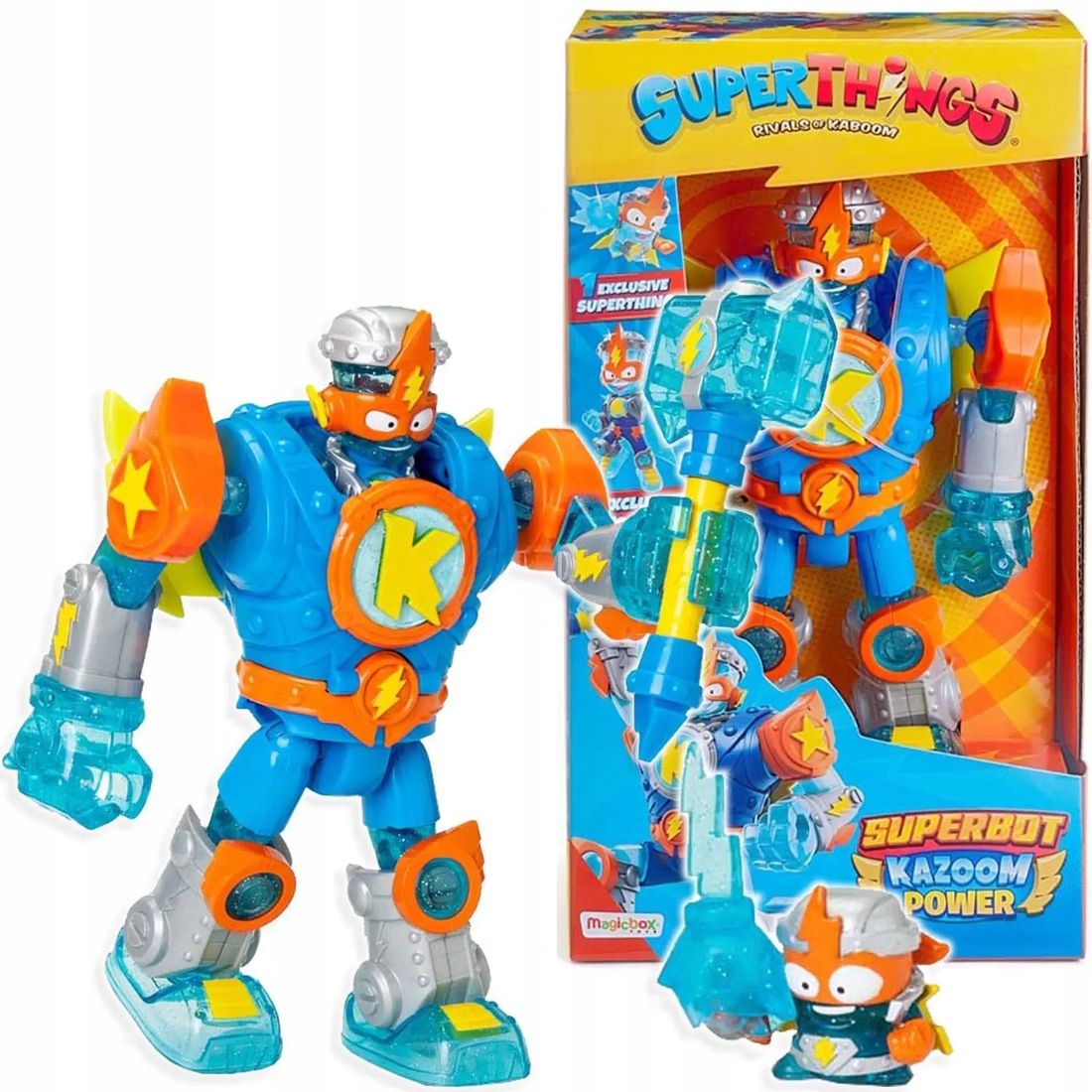 Super Things Superbot Robot Kazoom Power Figurka - ERLI.pl