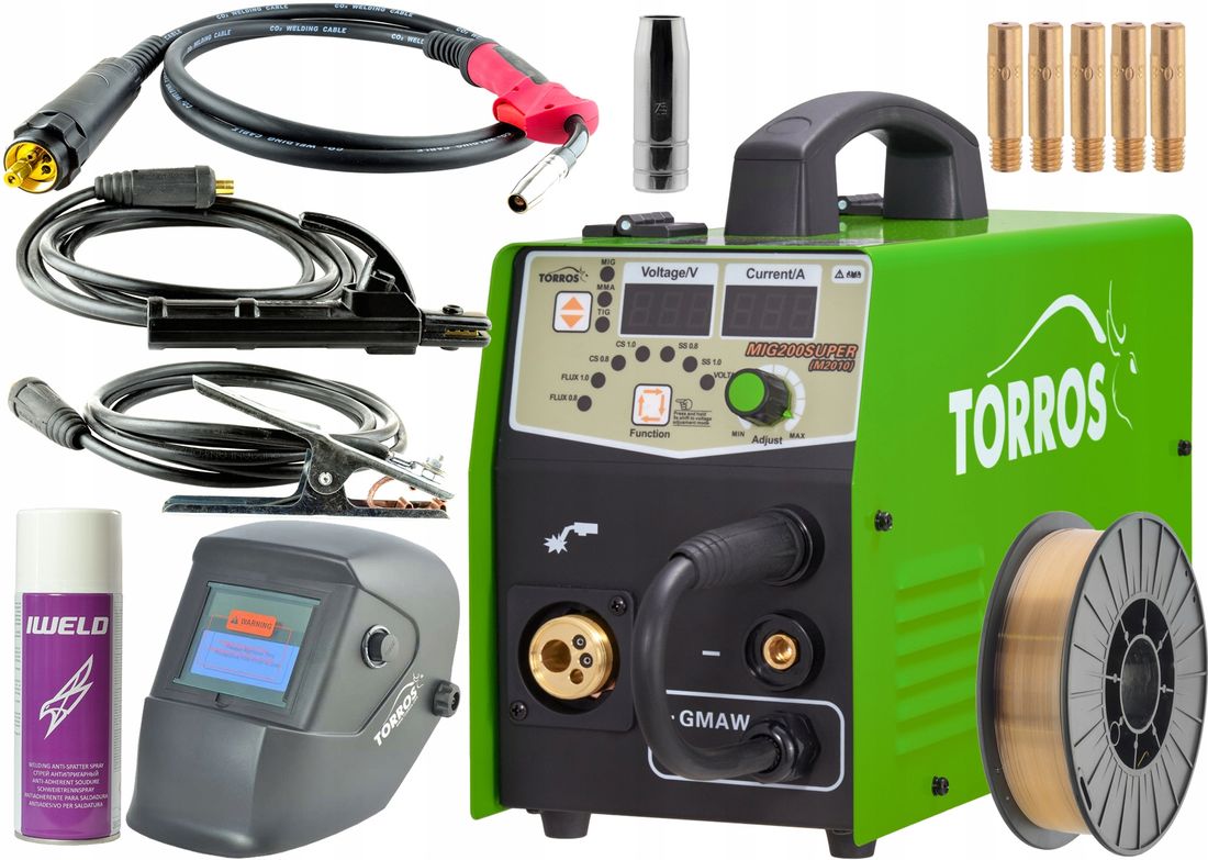 Spawarka migomat Torros MIG200 Synergia 3w1 M2010 - ERLI.pl