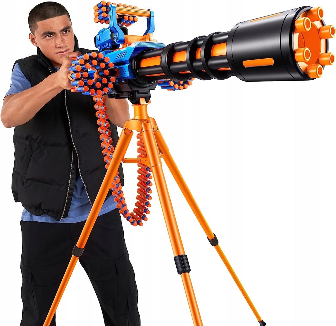 MINIGUN AUTOMATYCZNY X-SHOT INSANITY KARABIN RAGE FIRE 72 STRZAŁKI ...