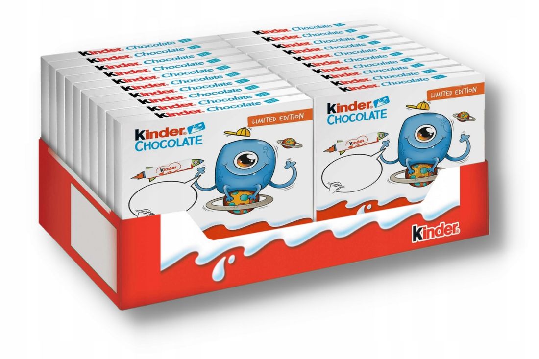 Czekolada KINDER CHOCOLATE Małe Ferrero 20x 50g - ERLI.pl