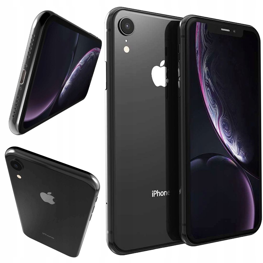 24h APPLE IPHONE XR 128GB BLACK +ładowarka GRATIS! - ERLI.pl