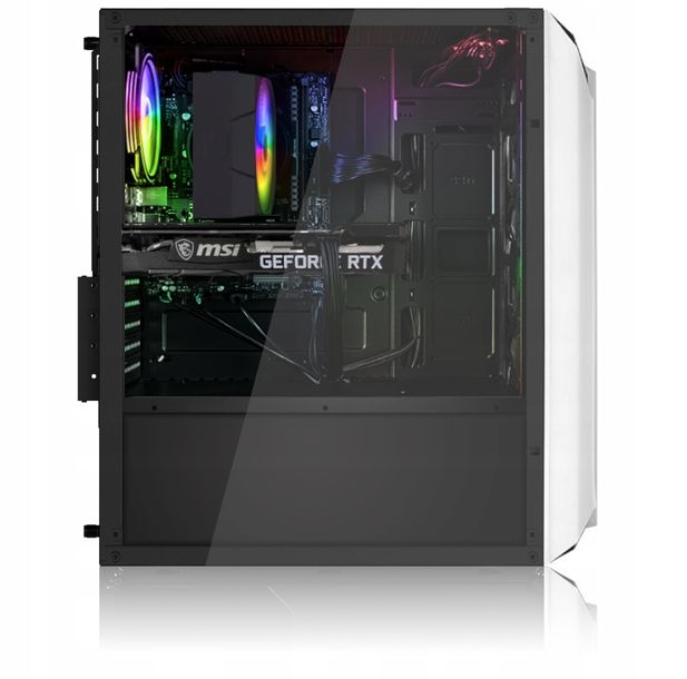 KOMPUTER GAMINGOWY BIAŁY RYZEN 5|RTX3060 12GB|32GB - ERLI.pl
