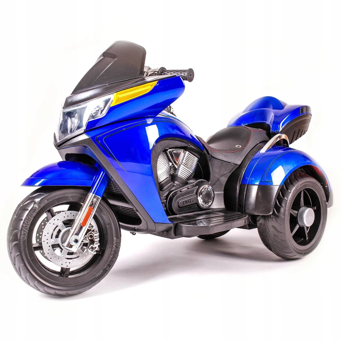 DUŻY MOTOR NA AKUMULATOR 90WAT +SKÓRA +EVA +PILOT - ERLI.pl