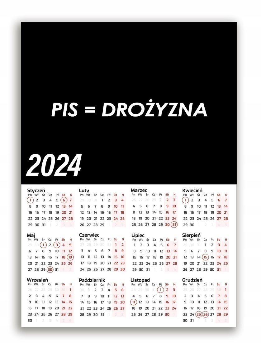 KALENDARZ PLAKATOWY A3 PDM ANTYPIS 12 2024 – 158803287 - ERLI.pl