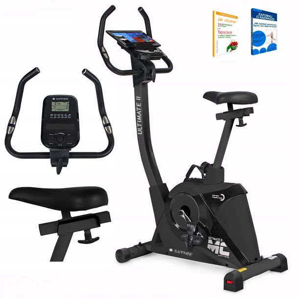 ROWER stacjonarny elektromagnetyczny ULTIMATE rowerek TRENINGOWY ...