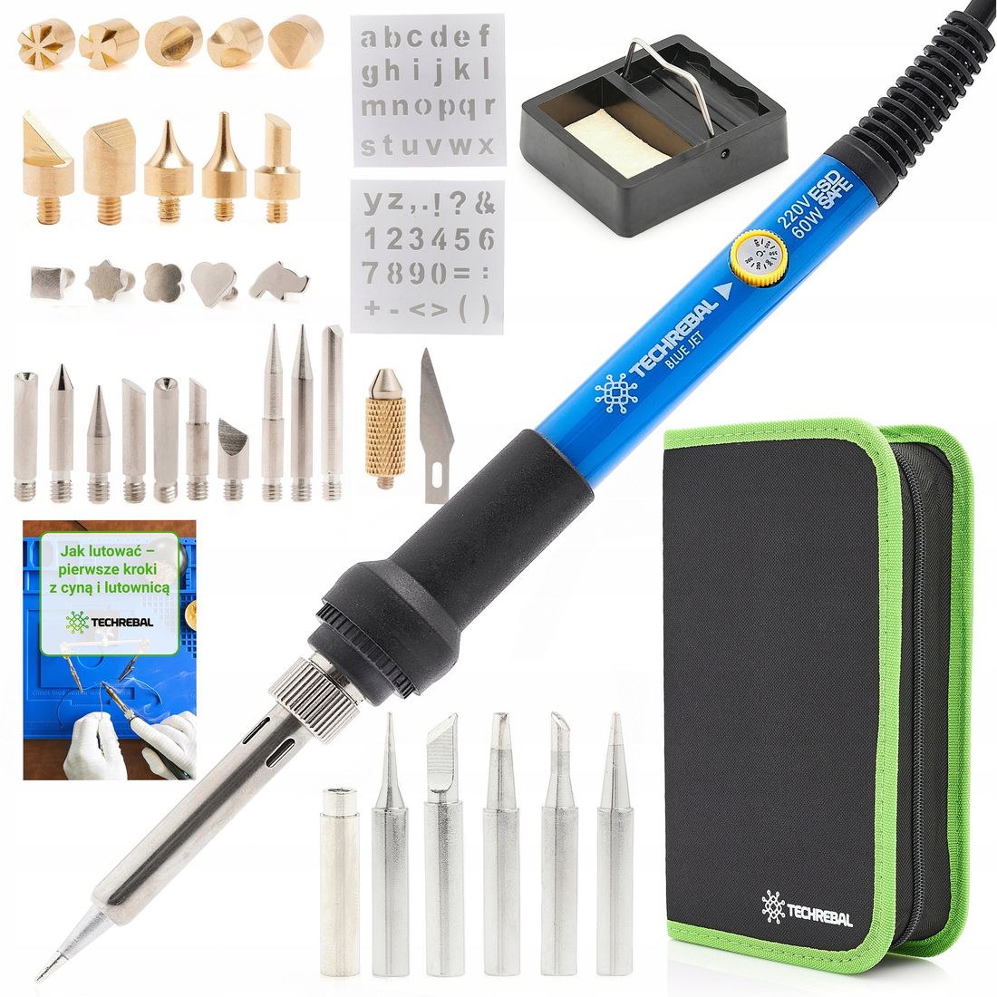 LUTOWNICA WYPALARKA PIROGRAF TECHREBAL DO DREWNA – 159103551 - ERLI.pl