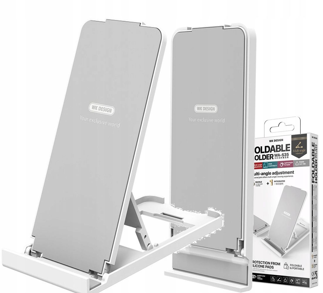 BIUROWY SKŁADANY STOJAK PODSTAWKA TELEFON TABLET – 159111848 - ERLI.pl