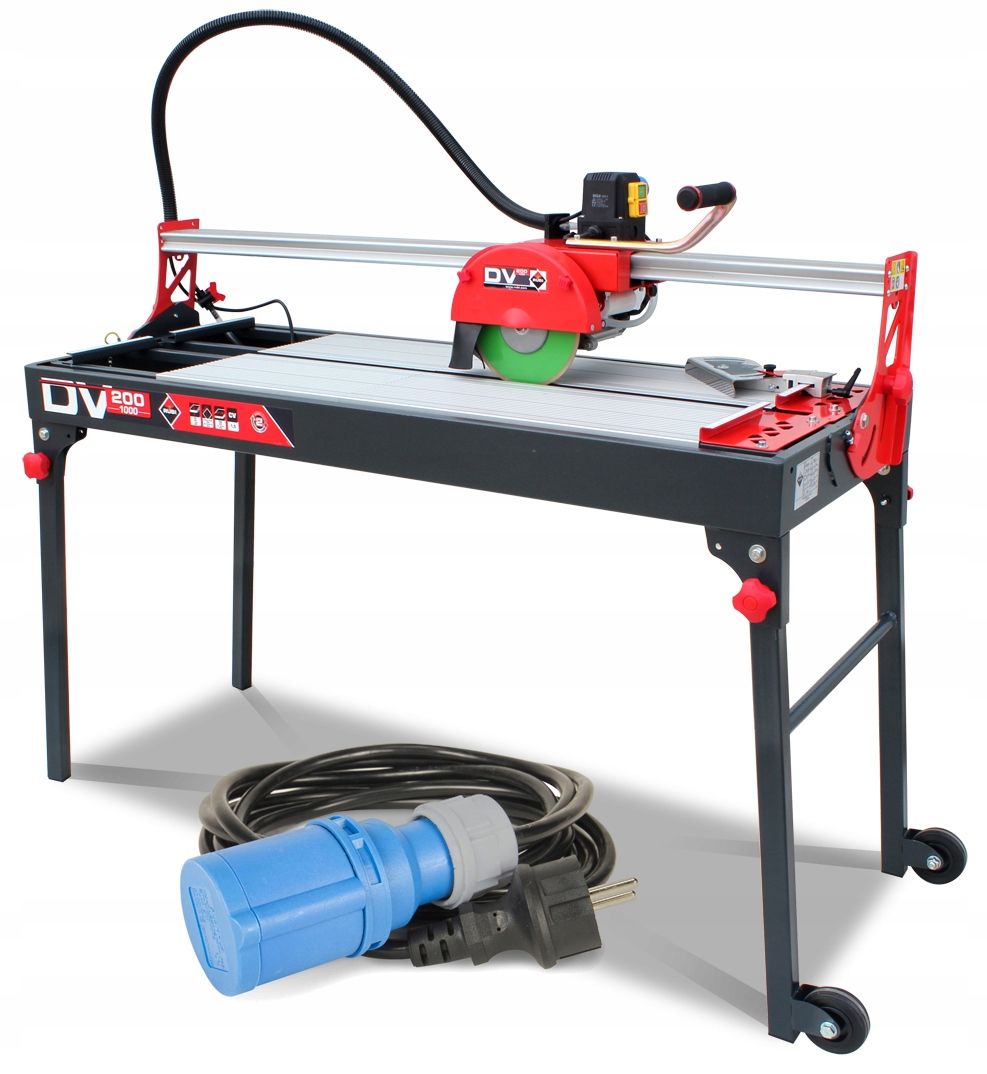 PRZECINARKA ELEKTRYCZNA DO PŁYTEK GRESU DV-200 1000 109 cm RUBI - ERLI.pl