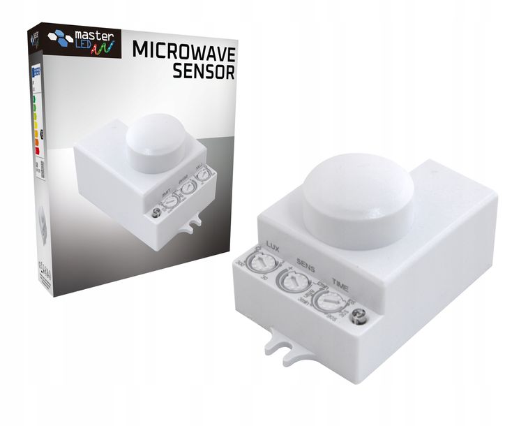 Czujnik RUCHU zmierzchu LED sensor MIKROFALOWY - ERLI.pl Czujnik RUCHU zmierzchu LED sensor MIKROFALOWY - ERLI.pl