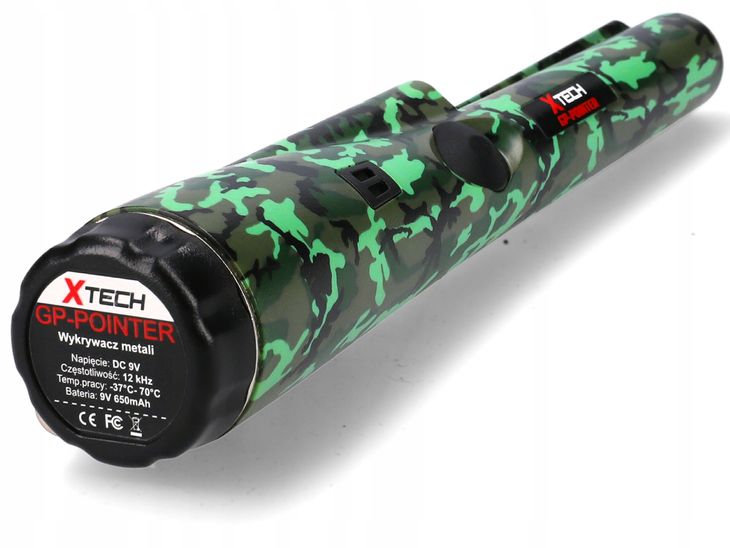 Wykrywacz metalu XTECH GP-Pointer Pro model SA-980 (moro) - ERLI.pl