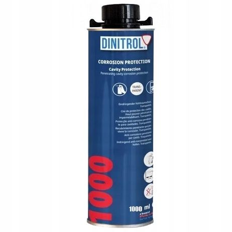 DINITROL 1000 ŚRODEK ANTYKOROZYJNY DO PROFILI 1L - ERLI.pl