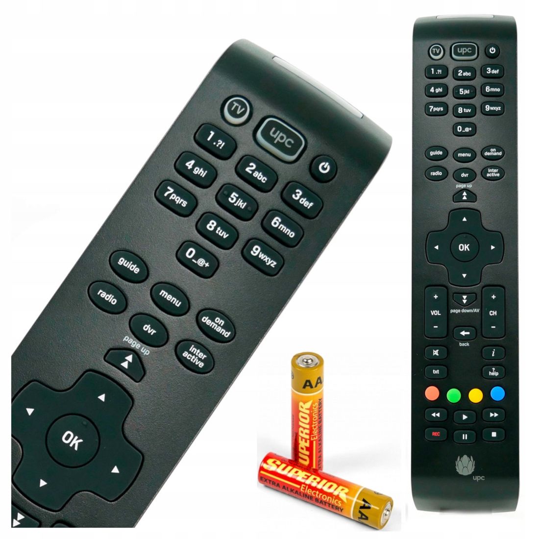 PILOT DO DEKODERA MEDIABOX UPC ORYGINAŁ GRATIS - ERLI.pl