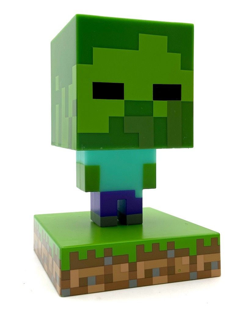MINI LAMPA MINECRAFT ZOMBIE LAMPKA NOCNA ORYGINAŁ - ERLI.pl