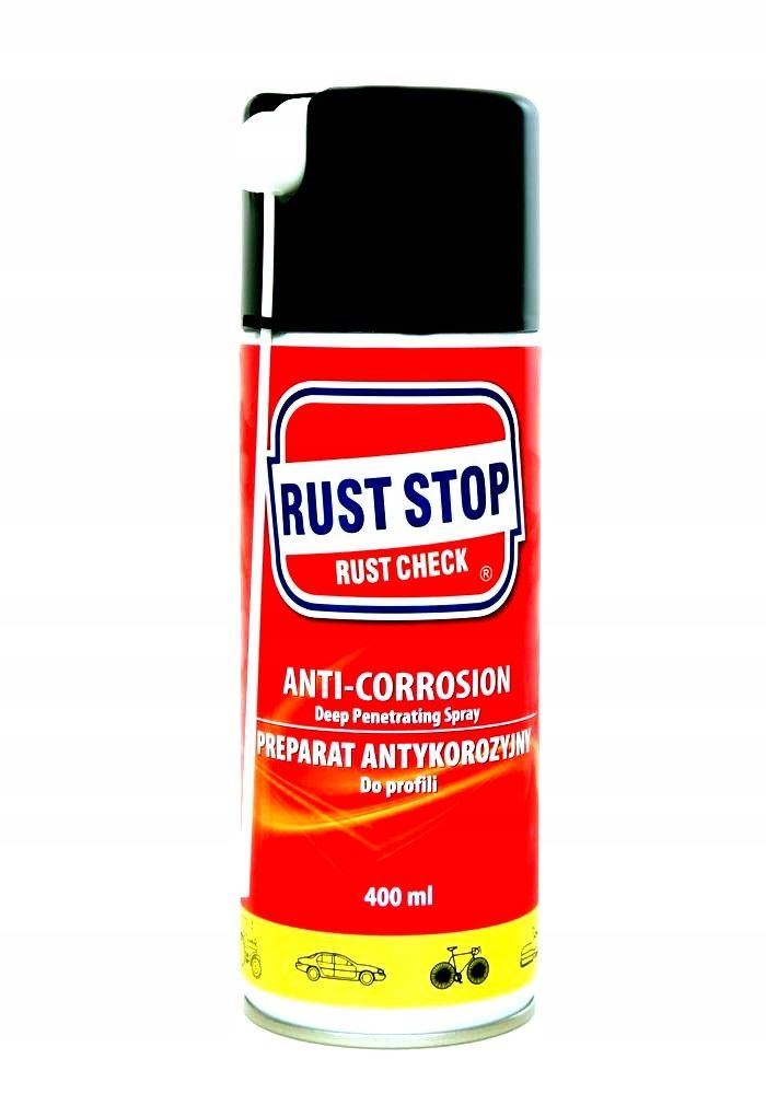 RUST STOP CHECK SPRAY NA RDZĘ do profili A 400ml – 165946374 - ERLI.pl