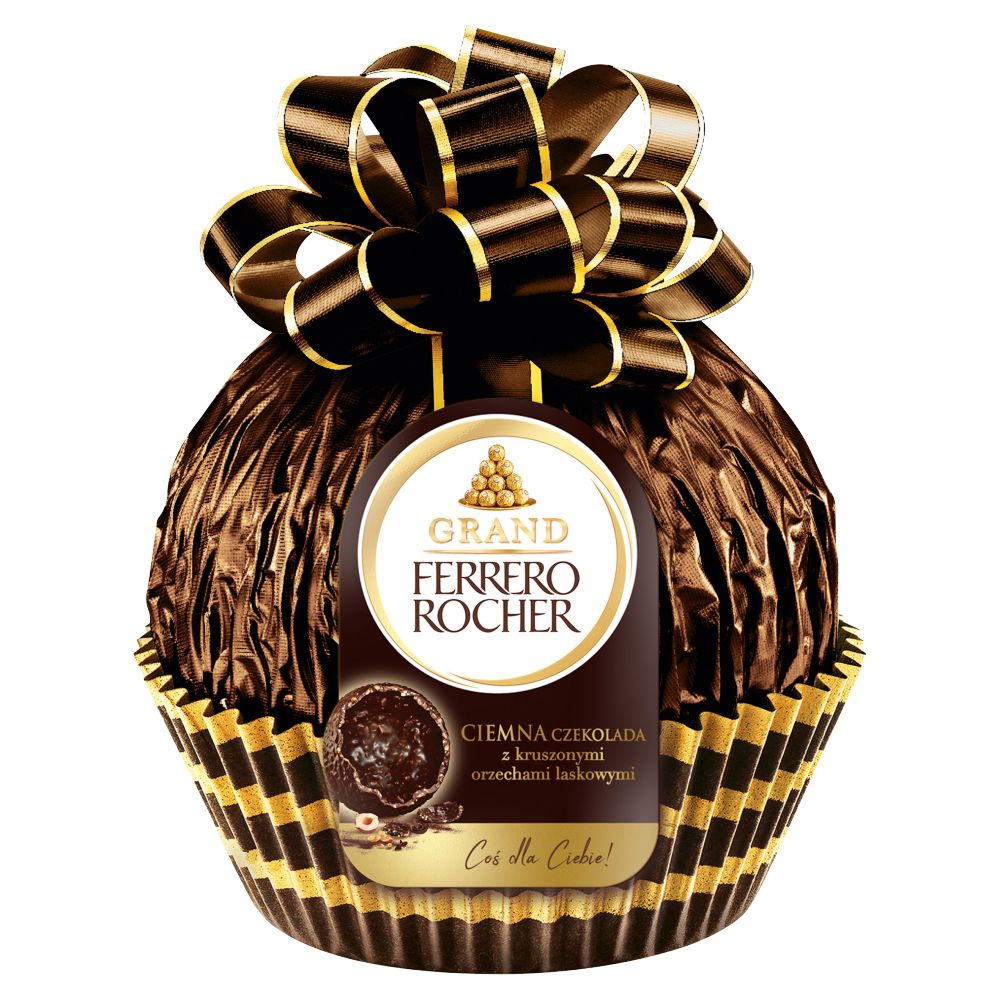 Ferrero Rocher Grand Figurka Z Ciemnej Czekolady 125 G - ERLI.pl