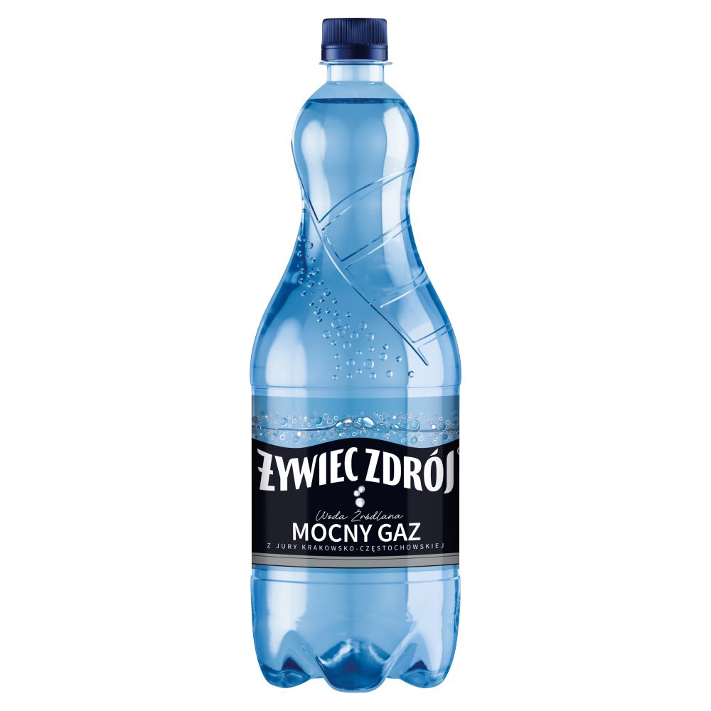 Żywiec Zdrój Mocny Gaz Woda Źródlana 1 L - ERLI.pl