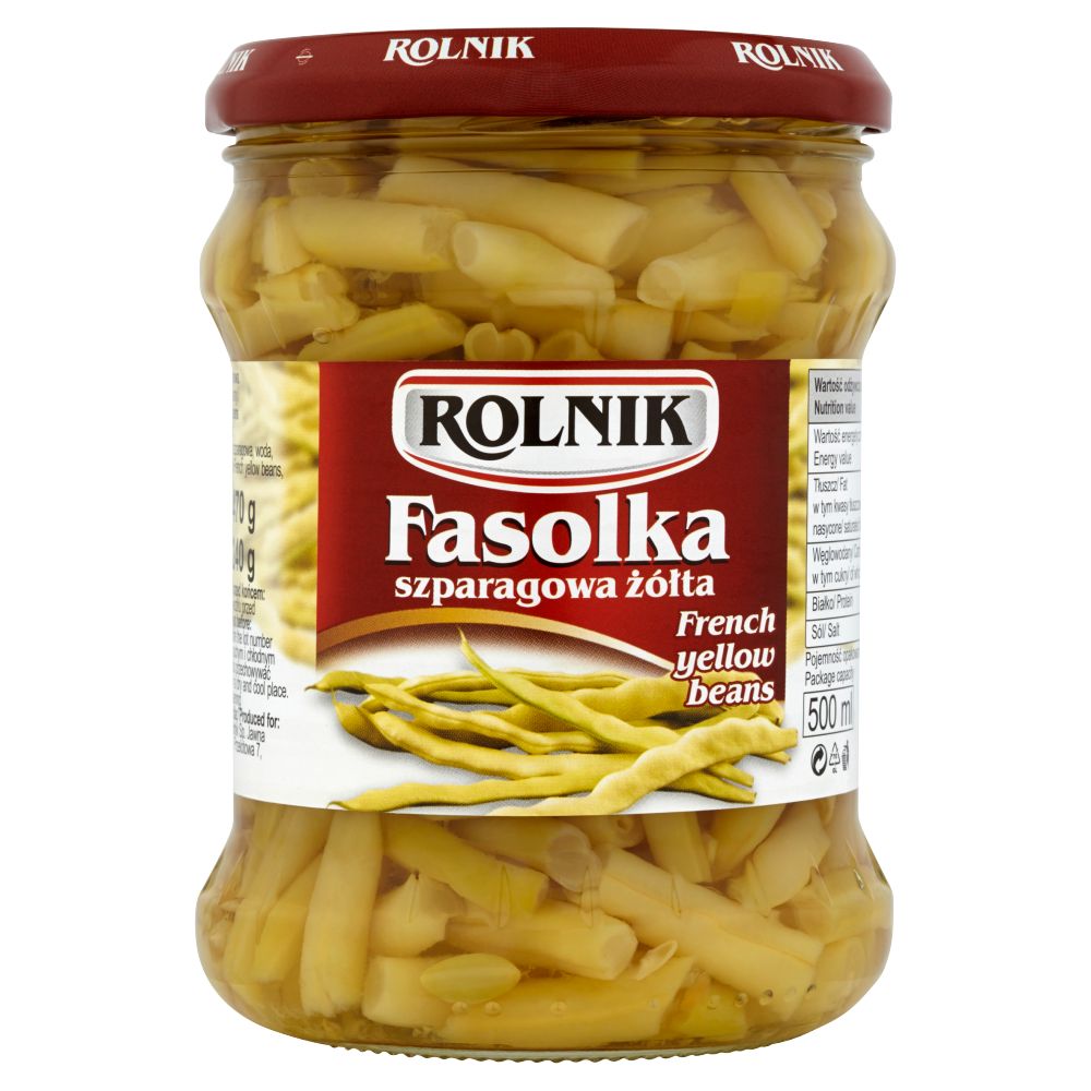 Rolnik Fasolka Szparagowa Żółta 470 G – 160505328 - ERLI.pl
