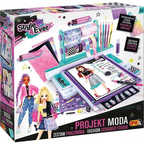 EPEE ZESTAW PROJEKT MODA - PRACOWNIA MODY - STWÓRZ WŁASNE STYLIZACJE ...