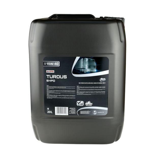 Olej silnikowy LOTOS Turdus SHPD 15W/40 20L - ERLI.pl
