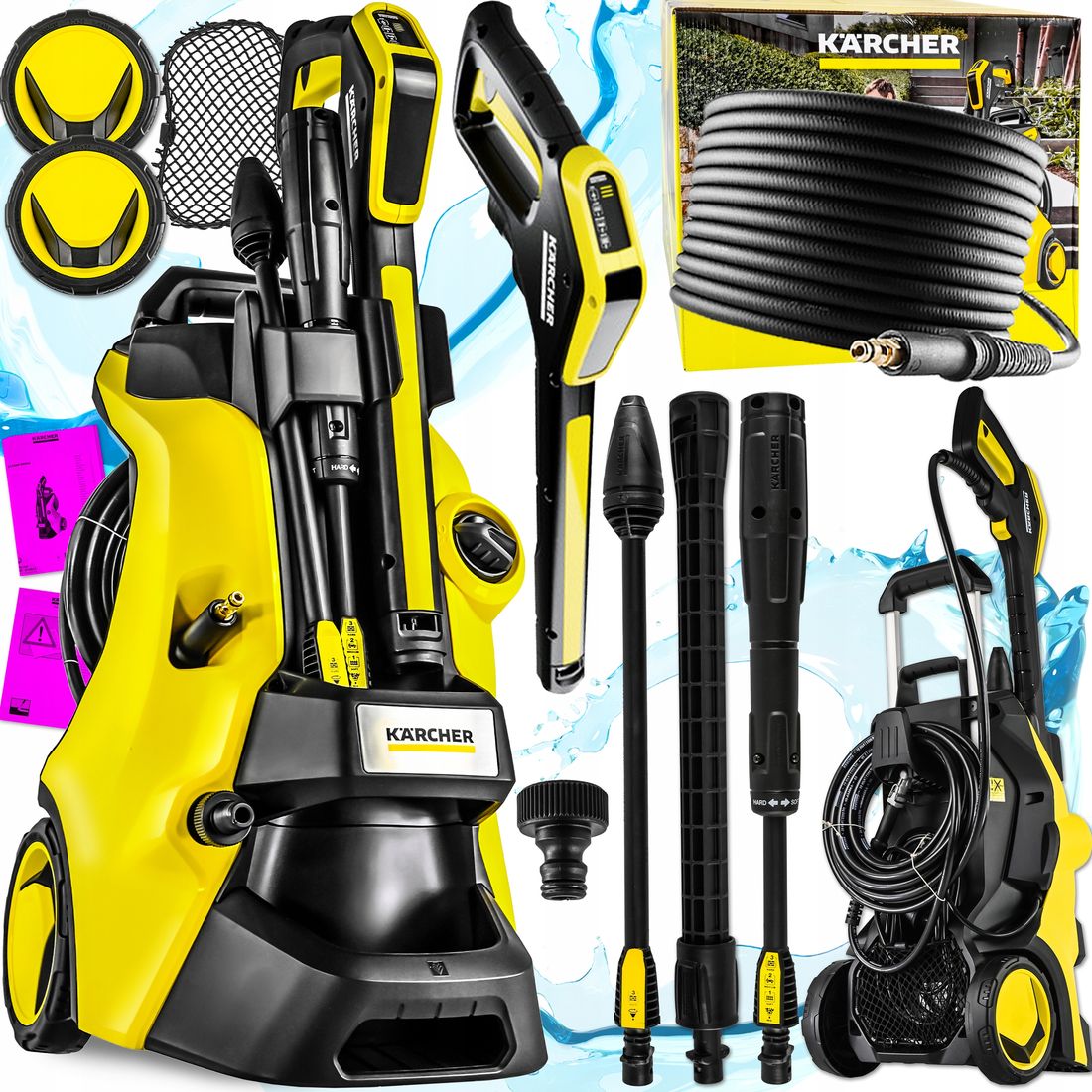 NAJMOCNIEJSZA MYJKA CIŚNIENIOWA KARCHER K5 POWER CONTROL NEW MODEL 2500W XL - ERLI.pl