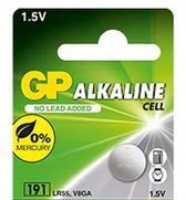 Bateria GP Alkaline Cell do zegarka 1.5V 191-U10 G – 154759575 - ERLI.pl