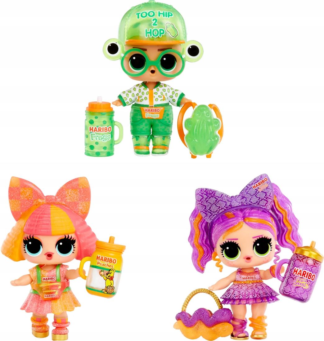 LOL Surprise Loves Mini Sweets Haribo Lalka Kapsuła 119883 - ERLI.pl