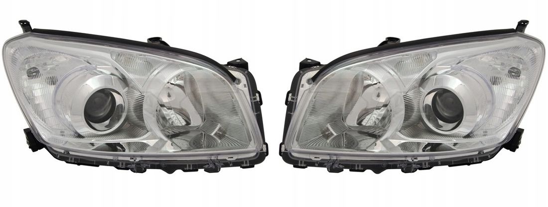 TOYOTA RAV4 REFLEKTORY LAMPY PRZEDNIE KOMPLET - ERLI.pl
