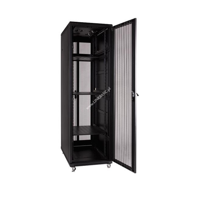 Szafa stojąca Linkbasic rack 19'' 42U 600x800mm czarna (drzwi ...
