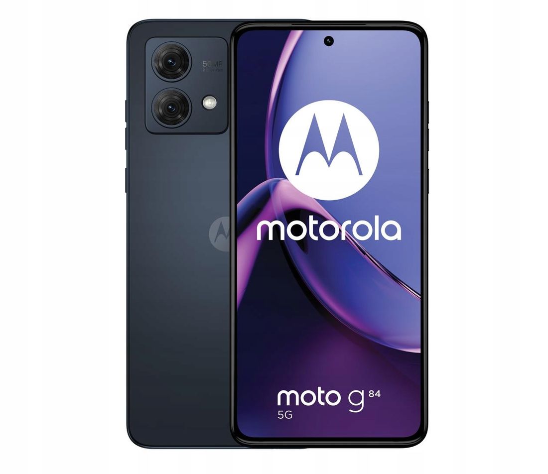 Motorola Moto G84 5G 12/256 GB granatowy – 161930314 - ERLI.pl