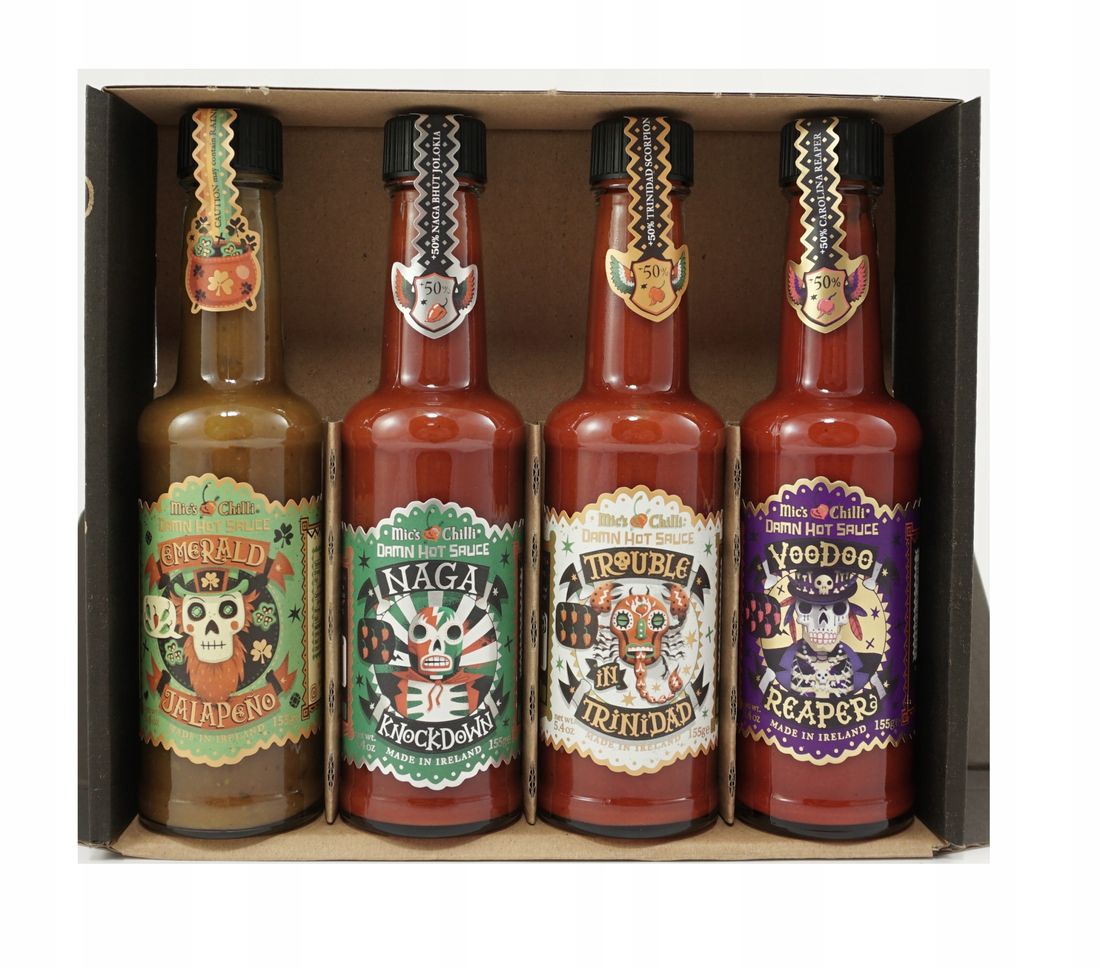 Bardzo ostry sos 1200k 900k 600k 150k Gift set - ERLI.pl
