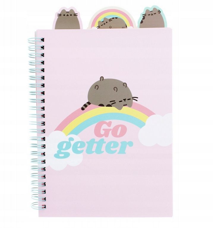 PUSHEEN notes z ozdobnymi znacznikami - ERLI.pl
