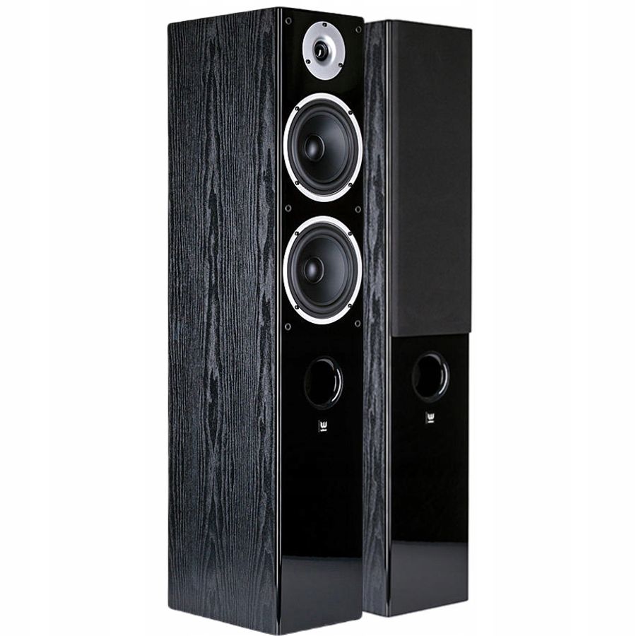 WILSON RAPTOR 5 czarne kolumny głośnikowe podłogowe stereo - ERLI.pl