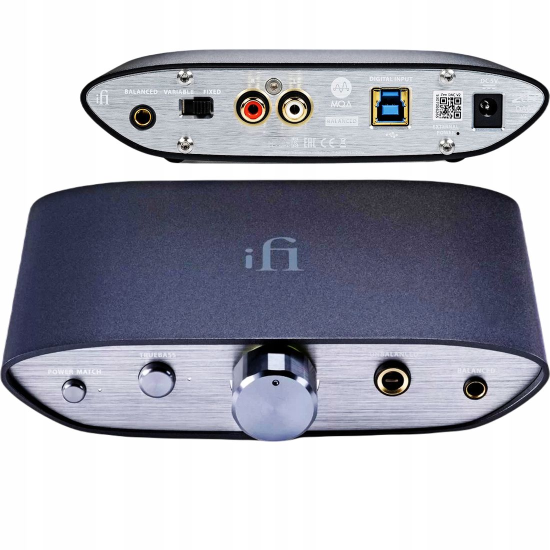 IFI AUDIO ZEN DAC V2 przetwornik DAC wzmacniacz słuchawkowy DSD MQA - ERLI.pl