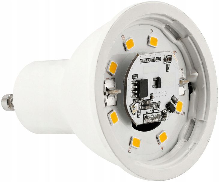 Żarówka LED GU10 5W 400lm Z Czujnikiem Ruchu Mikrofalowym I Zmierzchu ... Żarówka LED GU10 5W 400lm Z Czujnikiem Ruchu Mikrofalowym I Zmierzchu ...