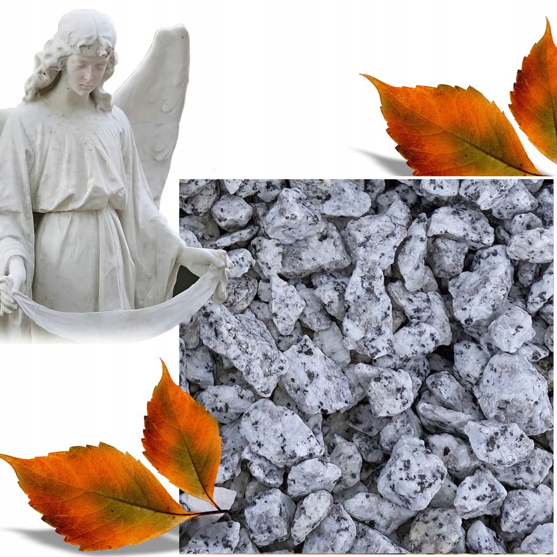 Kamienie na Cmentarz Grys Cmentarny Szary Granit Wszystkich Świętych ...