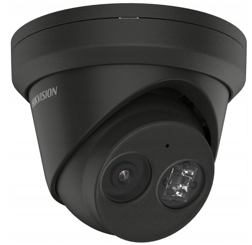 Kamera IP Hikvision DS-2CD2343G2-IU BLACK 4Mpx Acusense zewnętrzna czarna - ERLI.pl