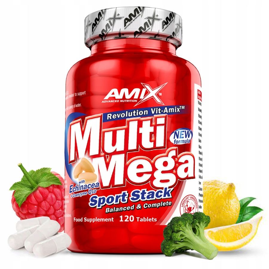 WITAMINY NA WZMOCNIENIE Organizmu odporność - Amix Multi Mega Sport ...