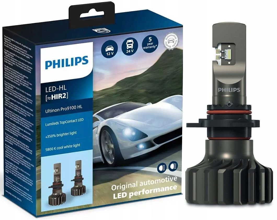 Philips żarówki HIR2 LED Ultinon Pro9100 HL - ERLI.pl