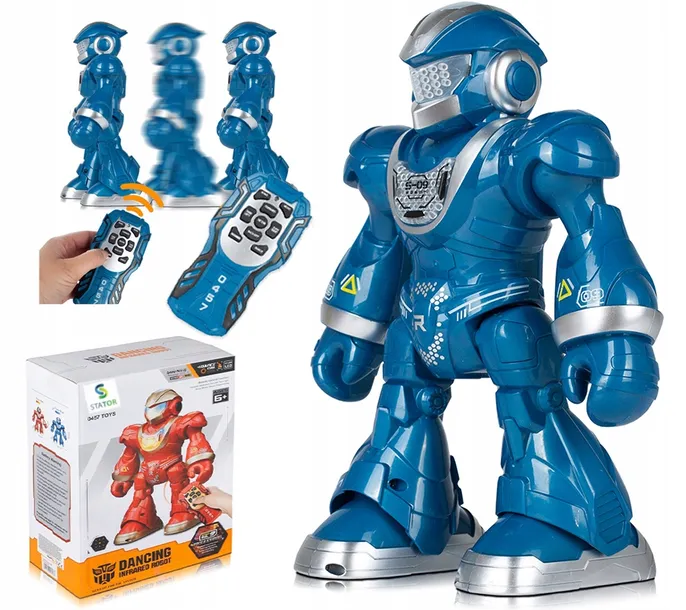 ROBOT ZDALNIE STEROWANY na Pilot R/C chodzi tańczy świeci DO ...