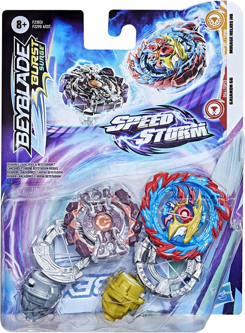 Beyblade Burst Mirage Helios H6 i Gaianon G6 - ERLI.pl