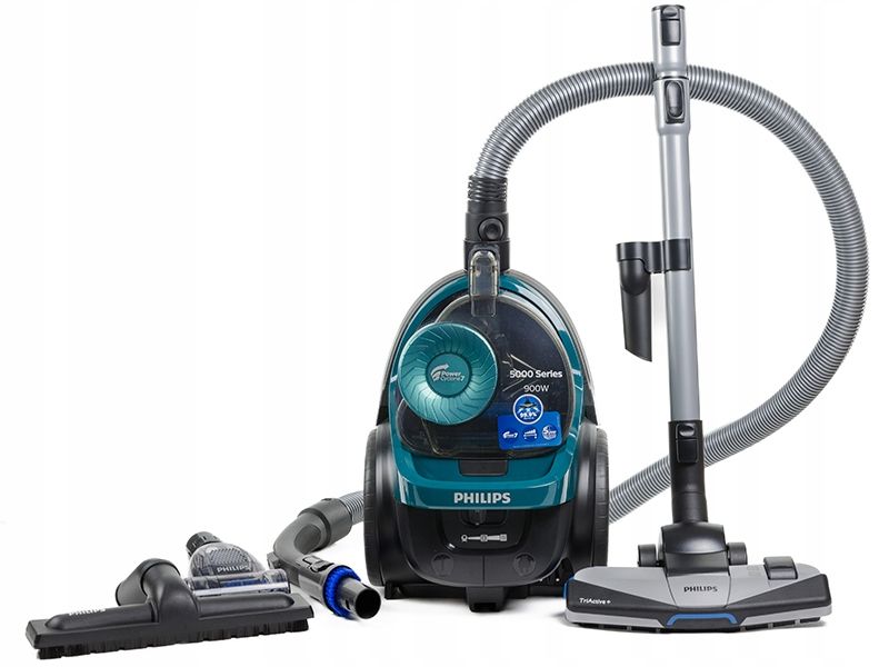 Odkurzacz bezworkowy PHILIPS PowerPro Active FC9555/09 900W - ERLI.pl