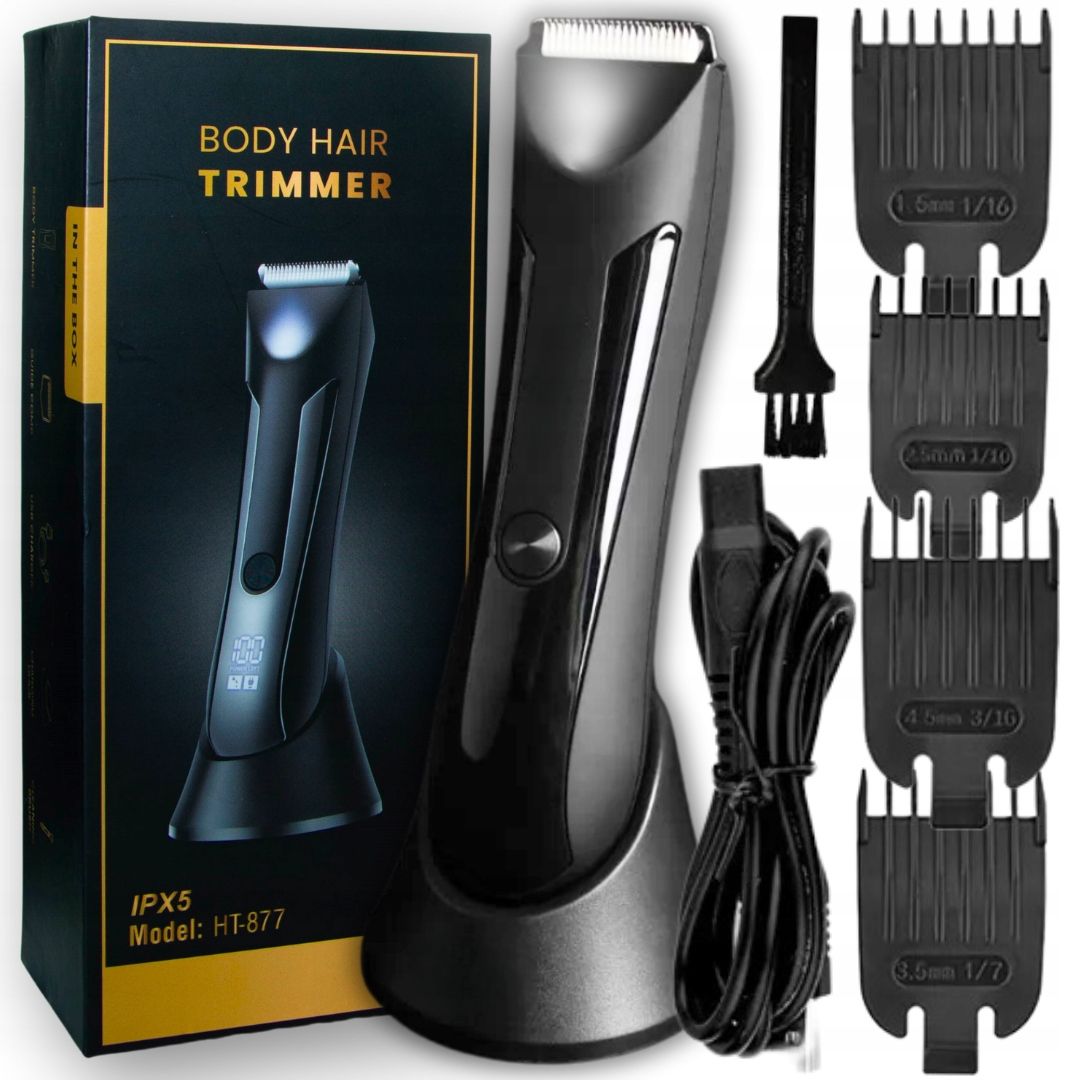 MASZYNKA DO GOLENIA MIEJSC INTYMNYCH DLA MĘŻCZYZN ELEKTRYCZNA MĘSKA ZESTAW - ERLI.pl