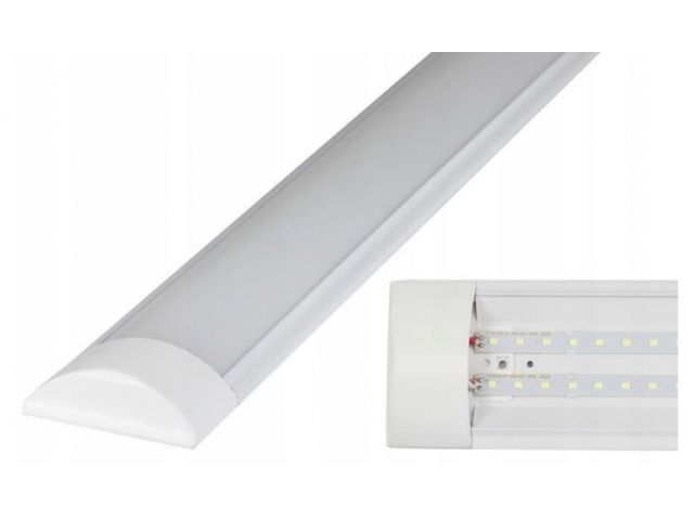 LAMPA LED 120cm NATYNKOWA ŚWIETLÓWKA PANEL OPRAWA - ERLI.pl LAMPA LED 120cm NATYNKOWA ŚWIETLÓWKA PANEL OPRAWA - ERLI.pl