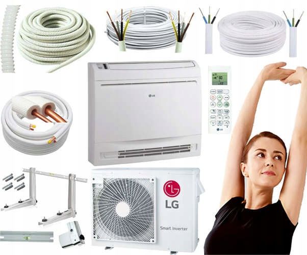 KLIMATYZATOR KONSOLA LG UQ18F 5,0 kW ZESTAW 5m - ERLI.pl