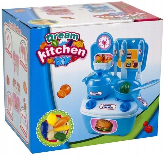 KUCHNIA DREAM KITCHEN KUCHENKA + AKCESORIA - ERLI.pl
