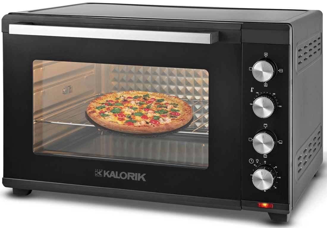 MINI PIEKARNIK Elektryczny 60L 2000W TIMER TERMOSTAT ROŻEN KONWEKCJA ...